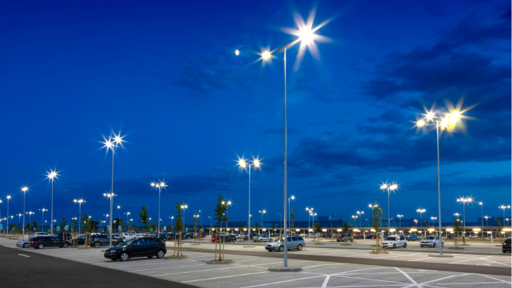 LED Parking Lot Lighting and Area Light Applications