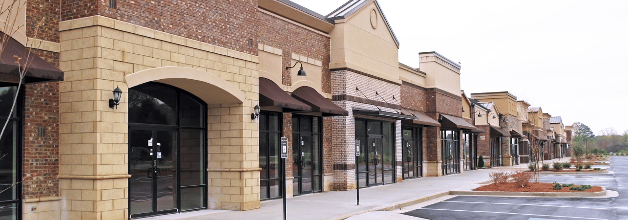 Shopping Center Lighting in North Carolina